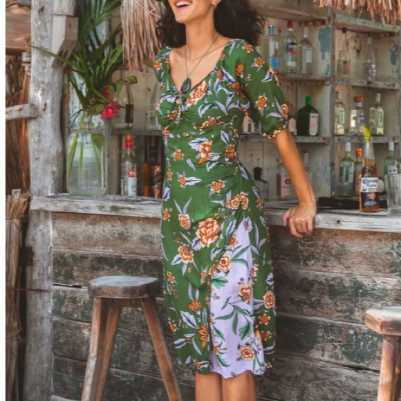 Tamga Designs | Dresses | Luna Midi Dress Sz Xl Tamga Designs Ecovero ...